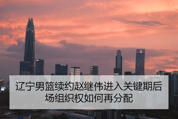 辽宁男篮续约赵继伟进入关键期后场组织权如何再分配 - c7c7.app